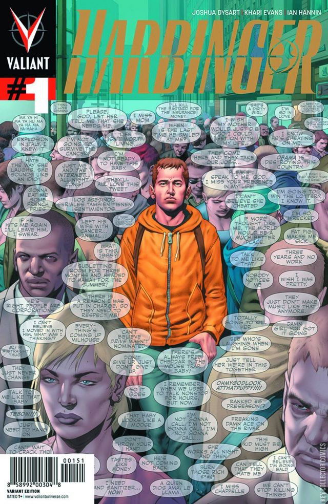 Harbinger #1 Gold Published February 2013 | Key Collec