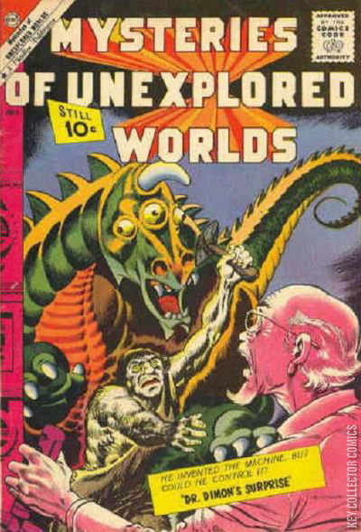 Mysteries of Unexplored Worlds #25 Published July 1961