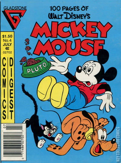 Walt Disney's Mickey Mouse Comics Digest #4 Newsstand Publi