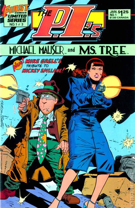 The P.Is: Michael Mauser & Ms. Tree by First | Key Collector Comics