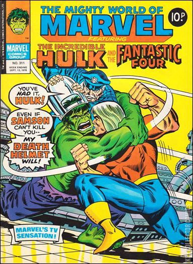 The Mighty World of Marvel #311 Published September 197
