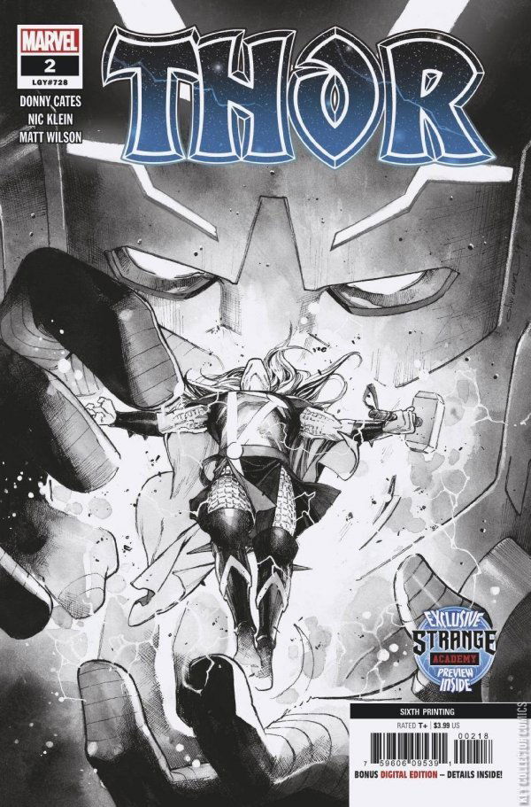 Thor #2 6th Print Published November 2020 | Key Collec