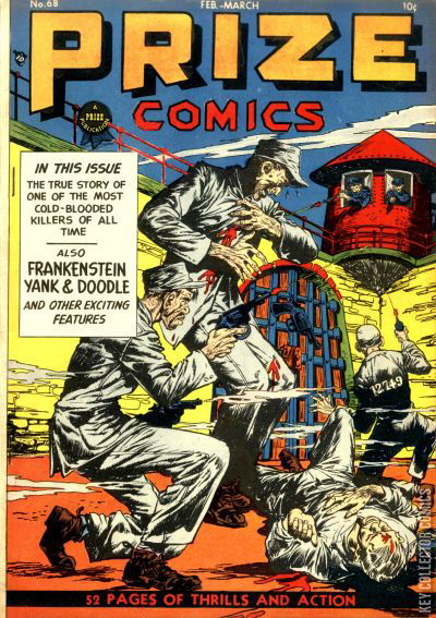 Prize Comics #68 Published March 1948 | Key Collector Comics