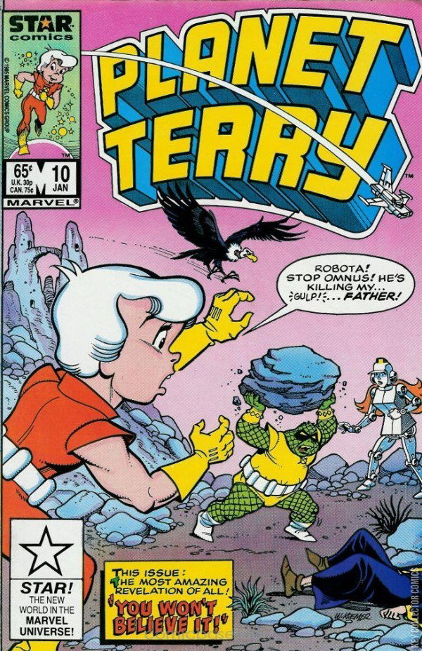 Planet Terry #10 Published January 1985 | Key Collector