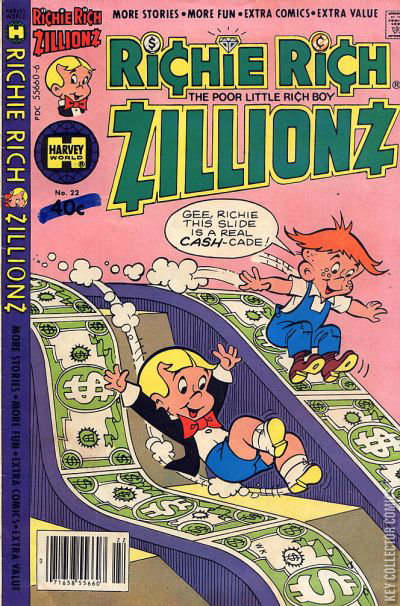 Richie Rich Zillionz #22 Published January 1976 | Key C