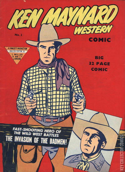 Ken Maynard Western by L Miller Son | Key Collector Comics