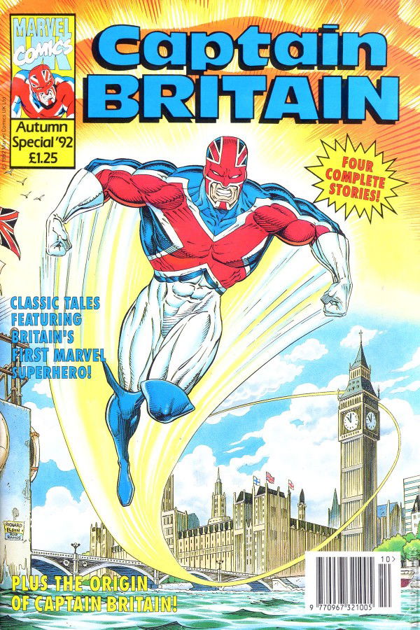 Captain Britain Autumn Special '92 by Marvel UK | Key Collector Comics