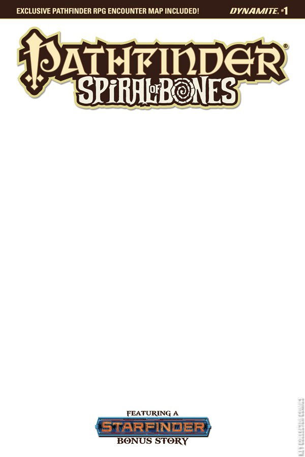 Pathfinder: Spiral of Bones #1 Blank Published March 2