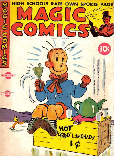 Magic Comics #31 Published January 1942 | Key Collector