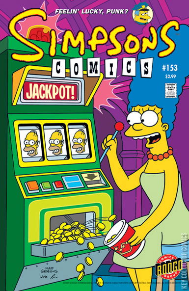 Simpsons Comics #153 Published April 2009 | Key Collect