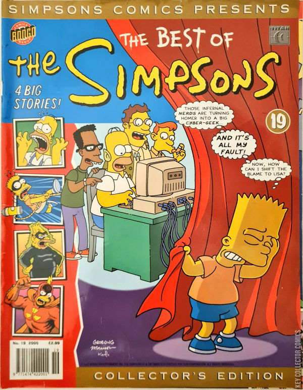The Best of the Simpsons #19 Published April 2005 | Key