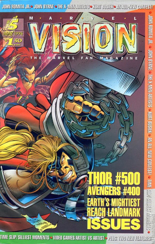 Marvel Vision #5 Published May 1996 | Key Collector Comics