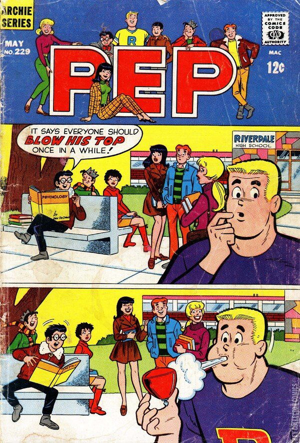 Pep Comics #229 Published May 1969 | Key Collector Comics