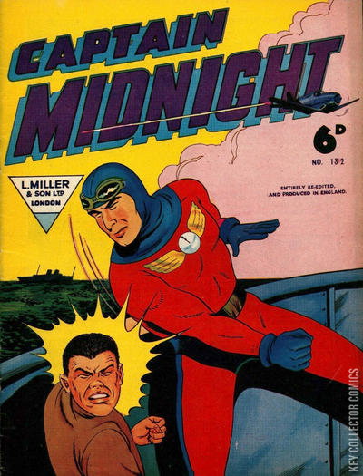 Captain Midnight #132 Published January 1950 | Key Col