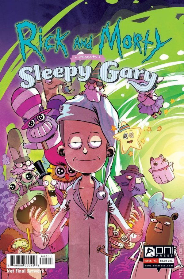 Rick and Morty Presents: Sleepy Gary #1 Variant Published S