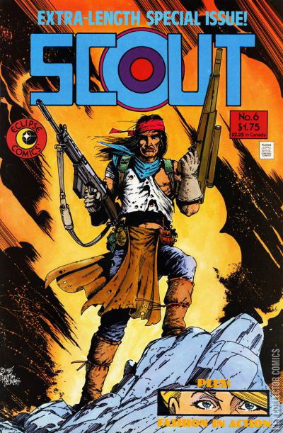 Scout #6 Published April 1986 | Key Collector Comics