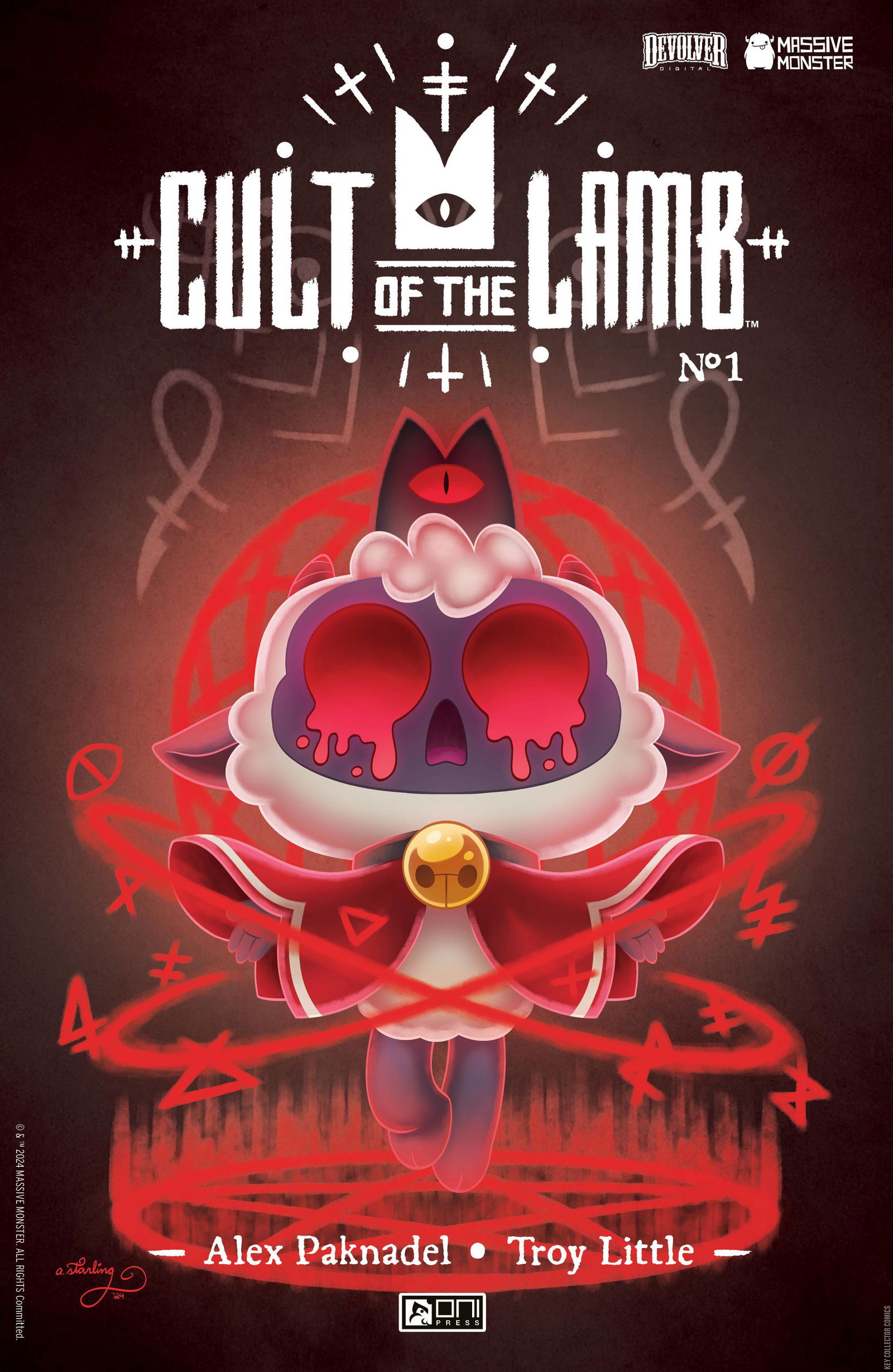 Cult of the Lamb #1 1:10 Published June 2024 | Key Col
