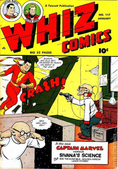 Whiz Comics #117 Published January 1950 | Key Collector