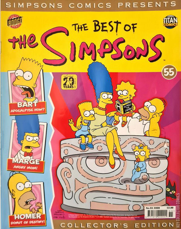 The Best of the Simpsons #55 Published September 2009