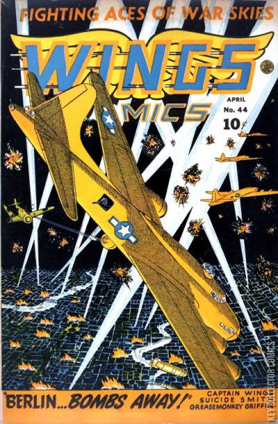 Wings Comics #44 Published April 1944 | Key Collector Comics