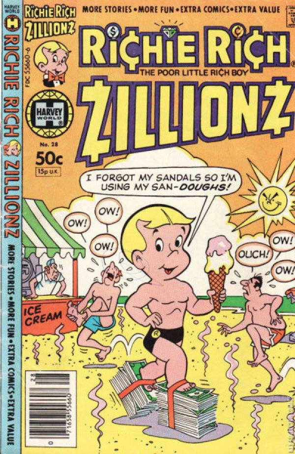 Richie Rich Zillionz #28 Published September 1981 | Key