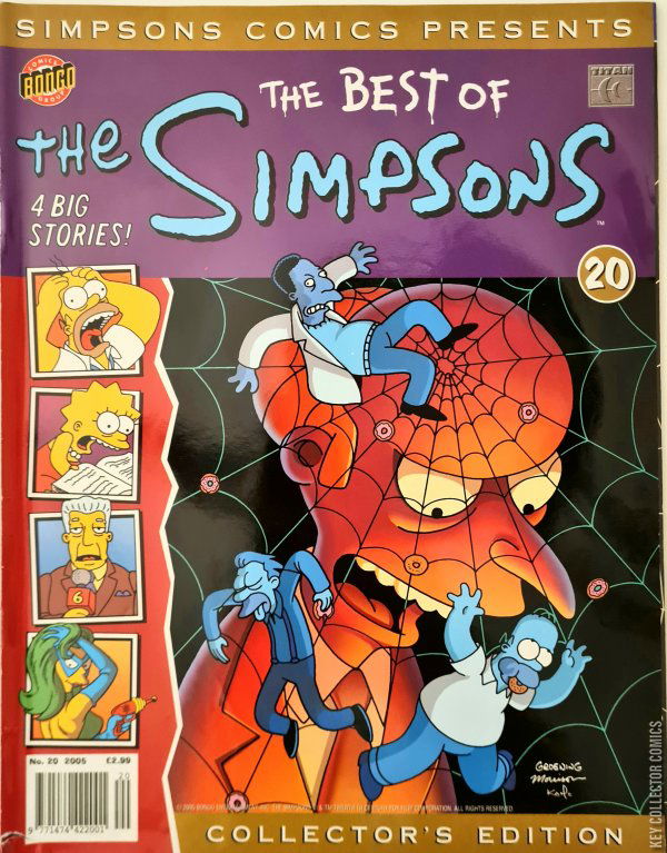 The Best of the Simpsons #20 Published May 2005 | Key C