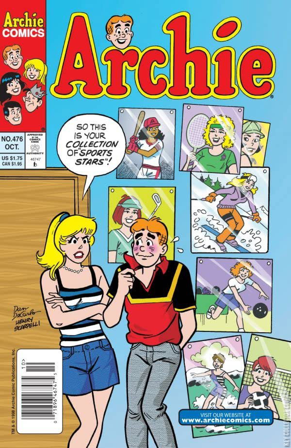 Archie Comics #476 Published October 1998 | Key Collect