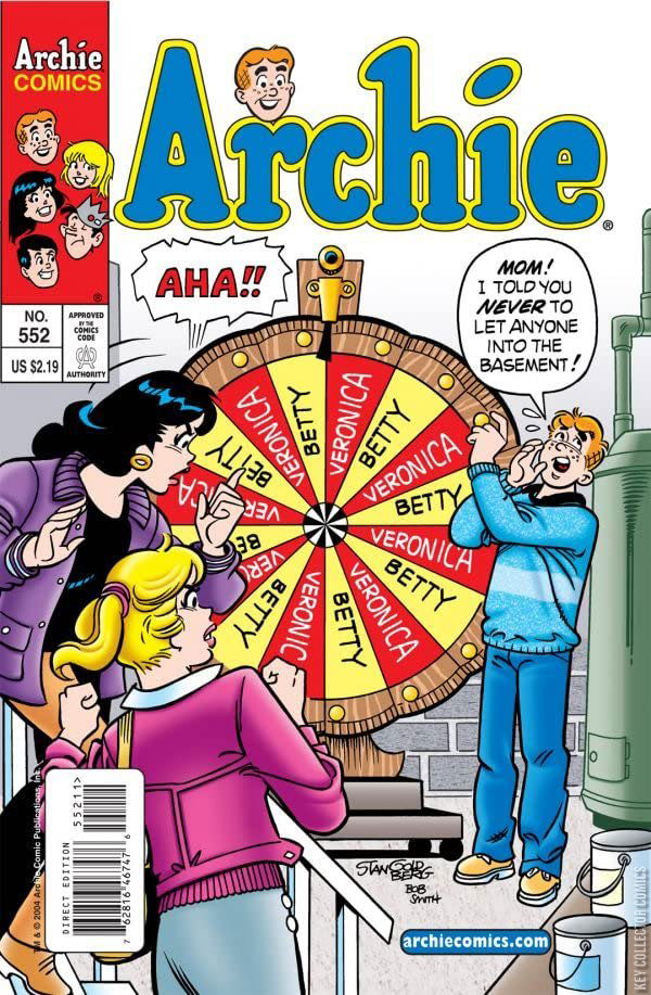 Archie Comics #552 Published November 2004 | Key Collec