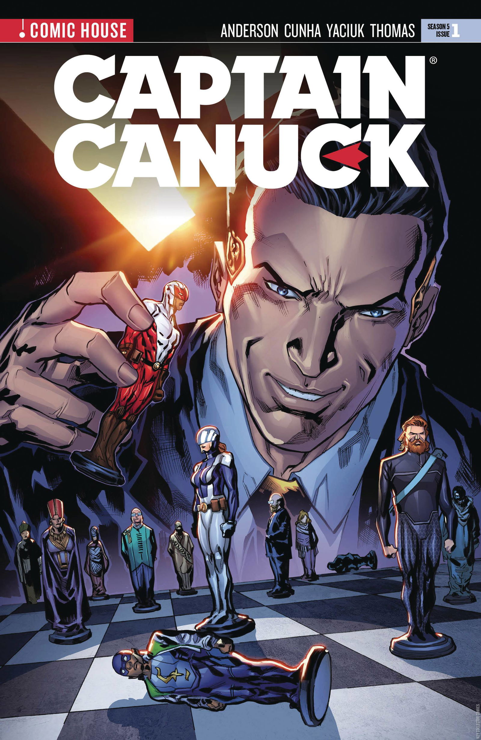 Captain Canuck Season 5 #1 Published February 2023 | Ke