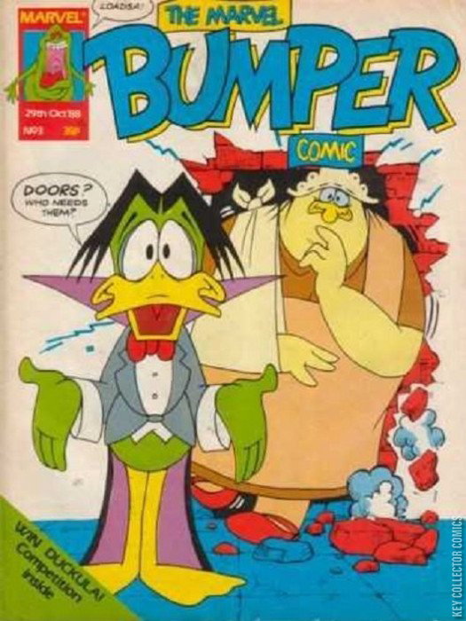 The Marvel Bumper Comic #3 Published October 1988 | Key