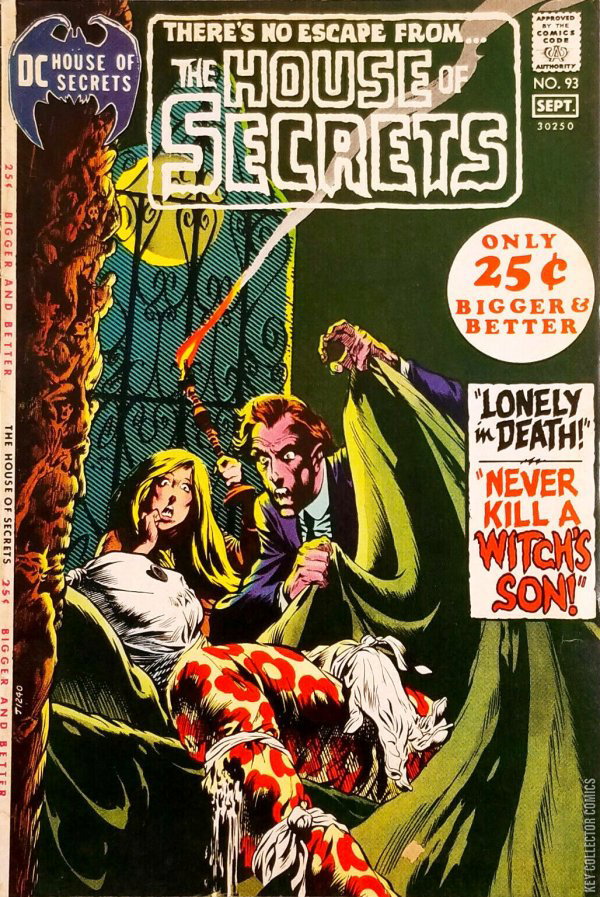 House of Secrets #93 Published September 1971 | Key Col