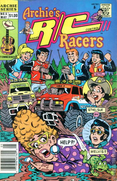 Archie's R/C Racers #5 Published May 1990 | Key Collect