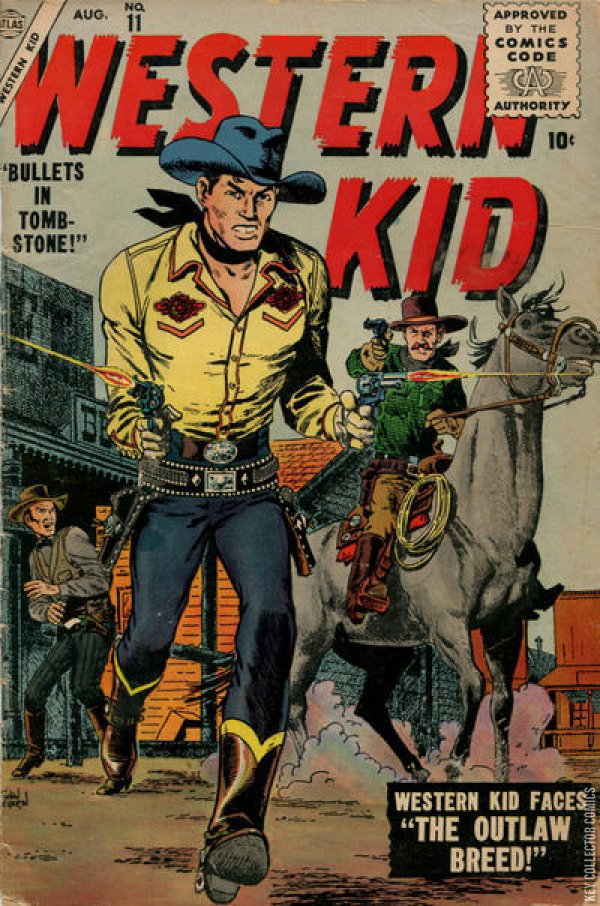 Western Kid #11 Published August 1956 | Key Collector Comics