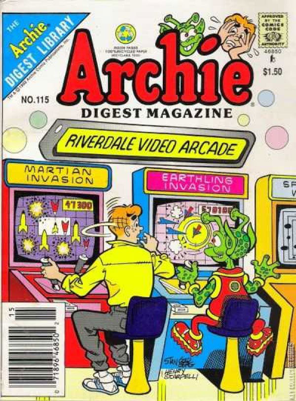 Archie Comics Digest #115 Published June 1992 | Key Col
