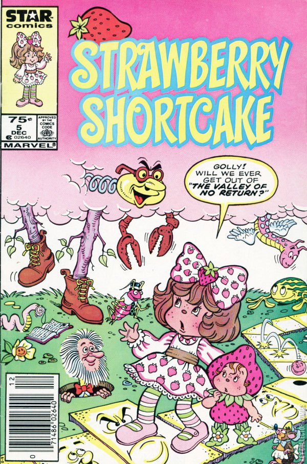 Strawberry Shortcake #5 Published August 1985 | Key Col