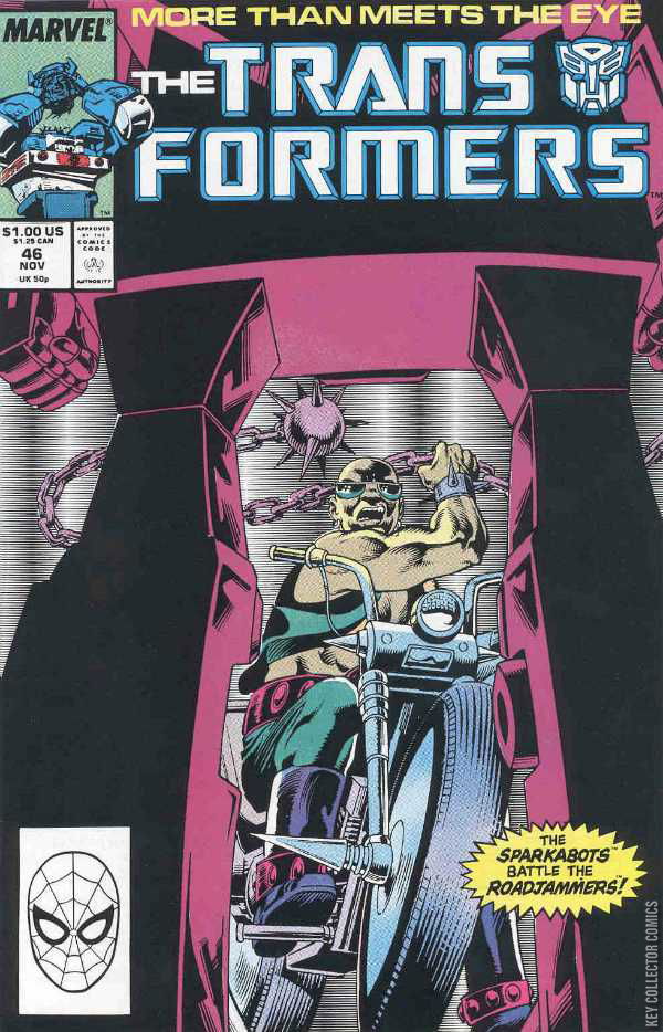 Transformers, The #46 Published November 1988 | Key Col