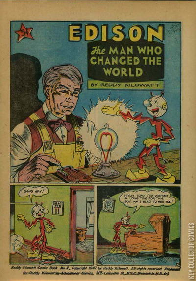 Reddy Kilowatt by EC | Key Collector Comics