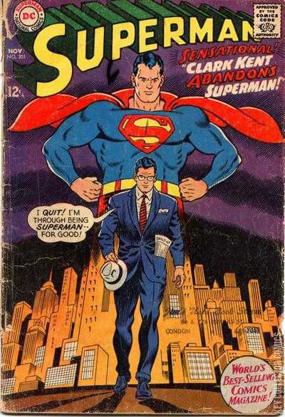 Superman #201 Published November 1967 | Key Collector Comics