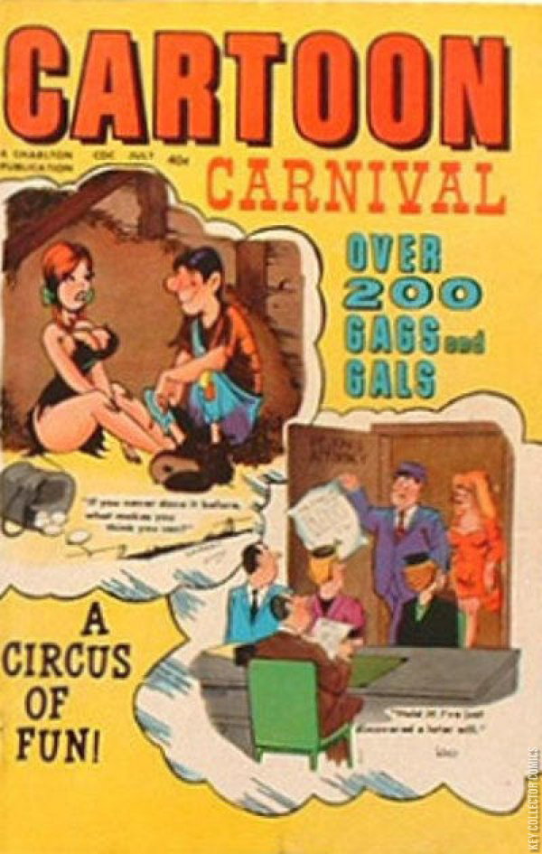 Cartoon Carnival #28 Published July 1969 | Key Collecto