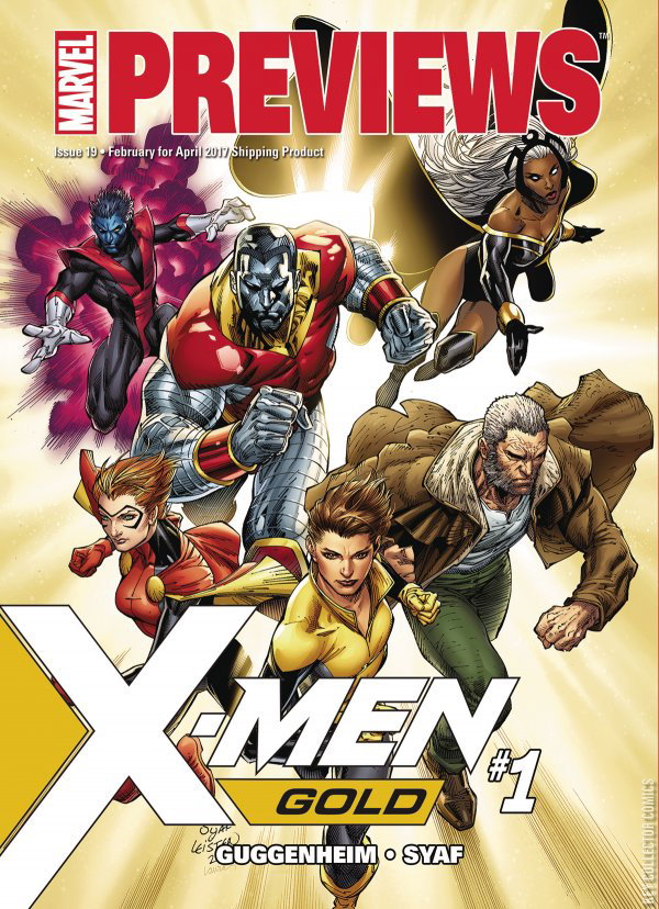 Marvel Previews #19 Published February 2017 | Key Colle