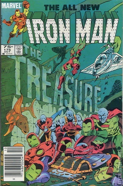 Iron Man #175 Canadian Published October 1983 | Key Co