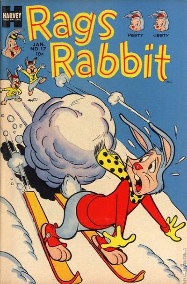 Rags Rabbit #17 Published January 1954 | Key Collector