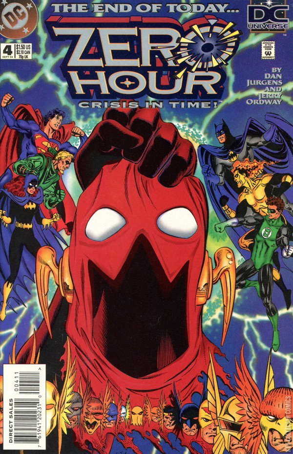 Zero Hour: Crisis in Time #4 Published September 1994
