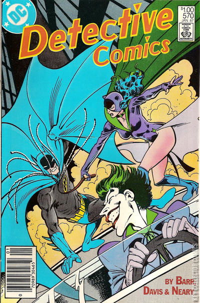 Detective Comics #570 Canadian Published January 1987