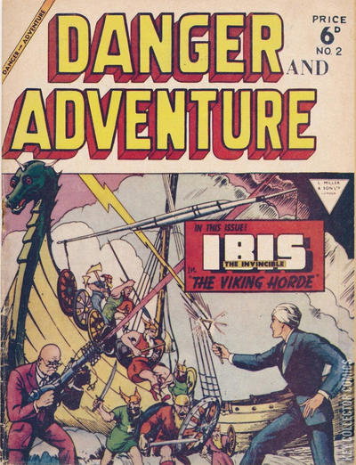 Danger & Adventure #2 Published January 1955 | Key Col