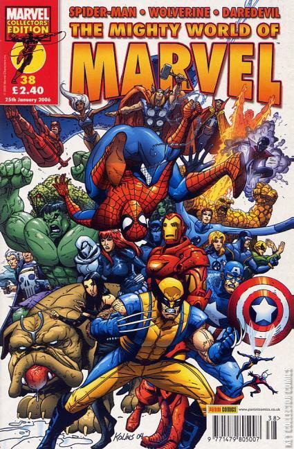 The Mighty World of Marvel #38 Published January 2006