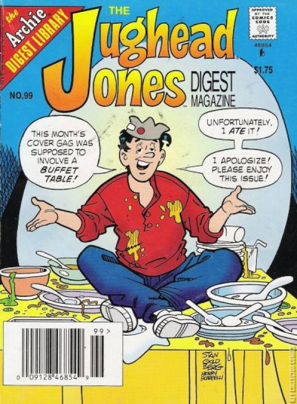 The Jughead Jones Comics Digest Magazine #99 Published Febru