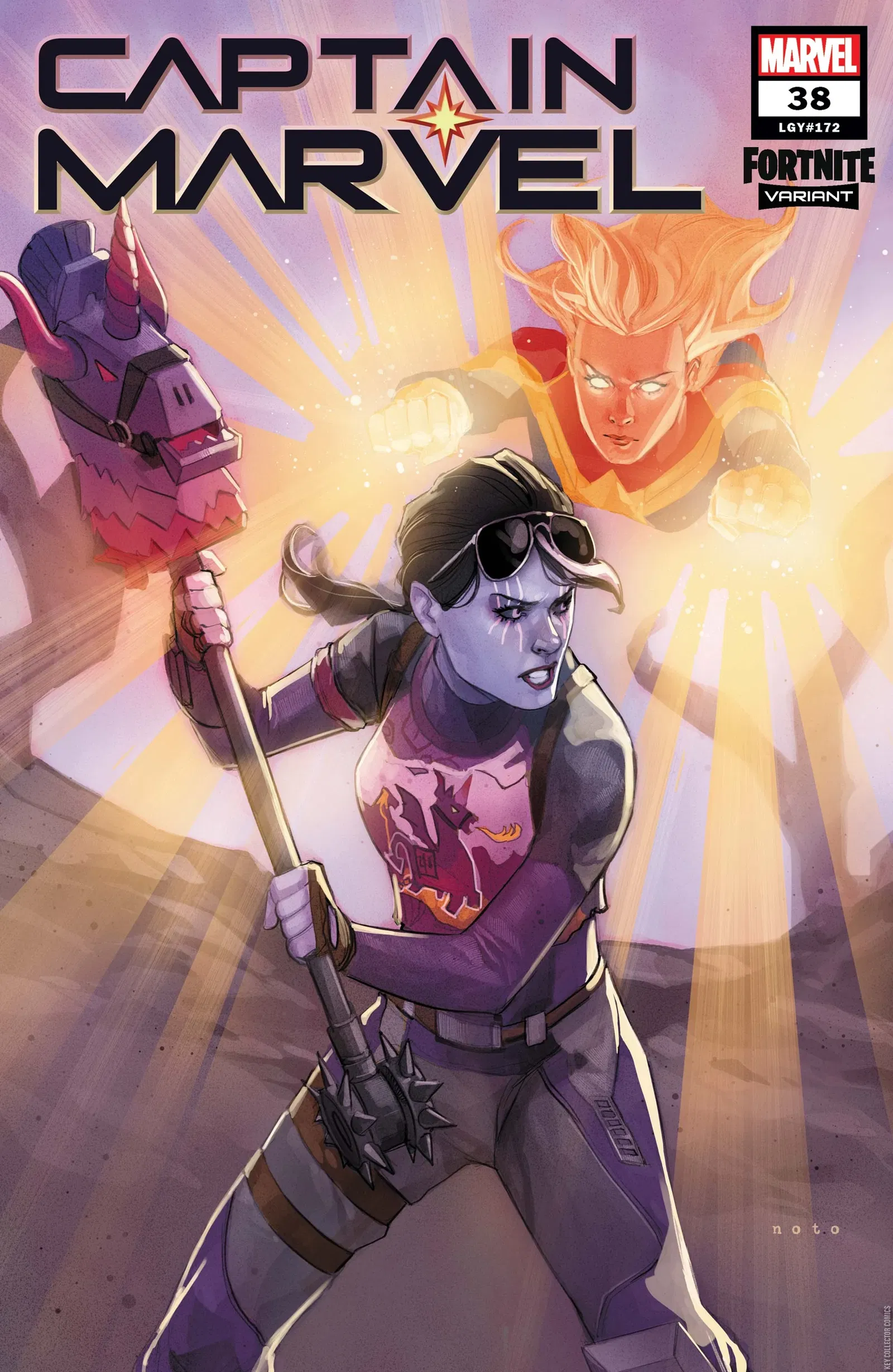 Captain Marvel #38 Variant Published June 2022 | Key C