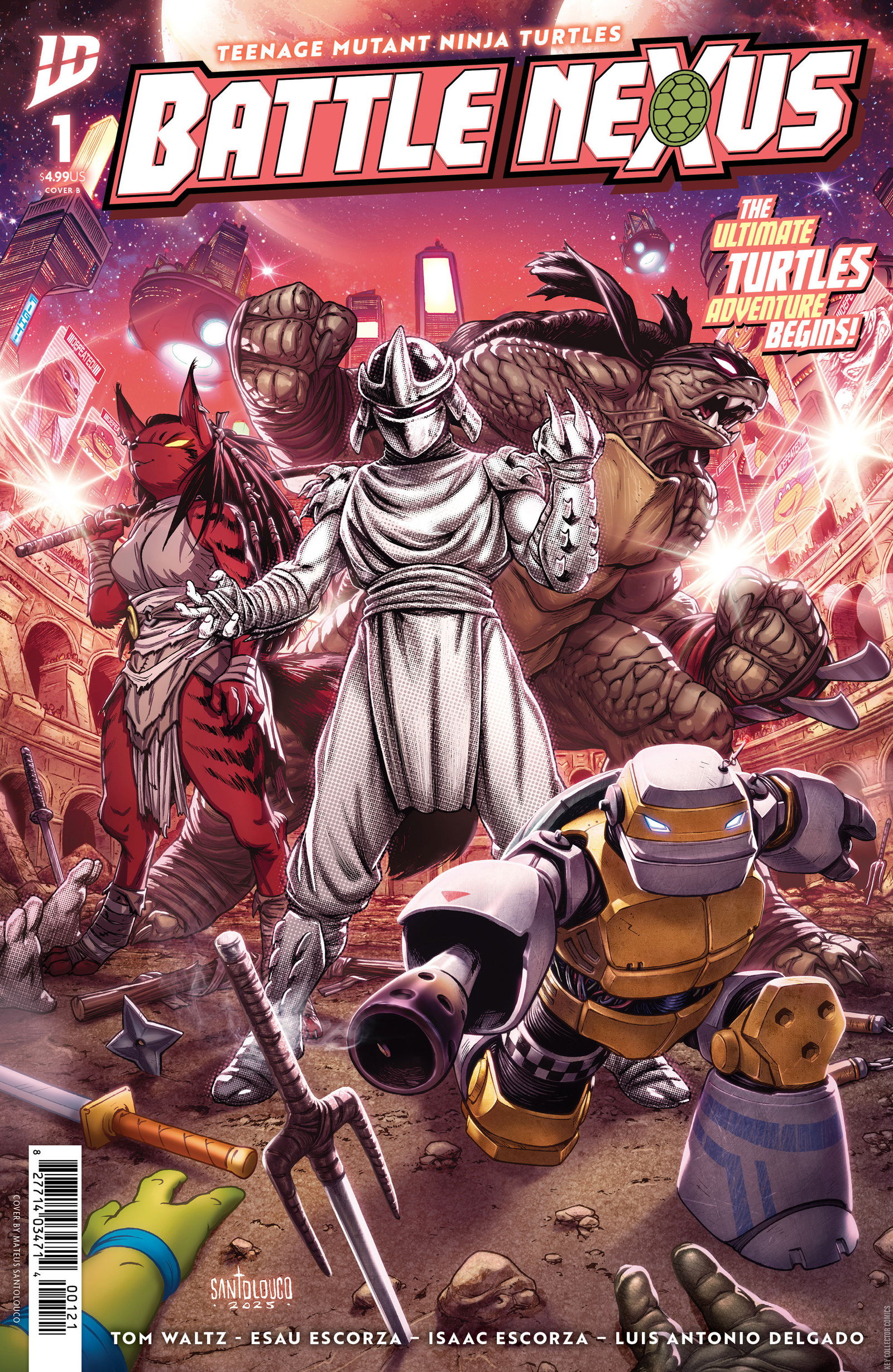 Teenage Mutant Ninja Turtles: Battle Nexus by IDW | Key Collector Comics