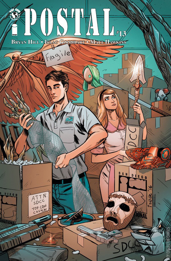 Postal #13 SDCC Published July 2016 | Key Collector Comics